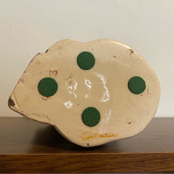 Art | Vintage Weil Ware California Pottery Girl With Pink Vase | Poshmark